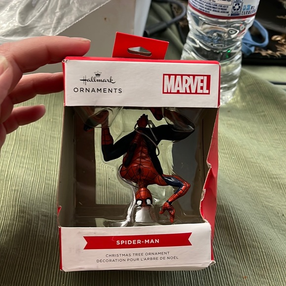 Hallmark | Holiday | Hallmark Marvel Spiderman Hanging Upside Down ...